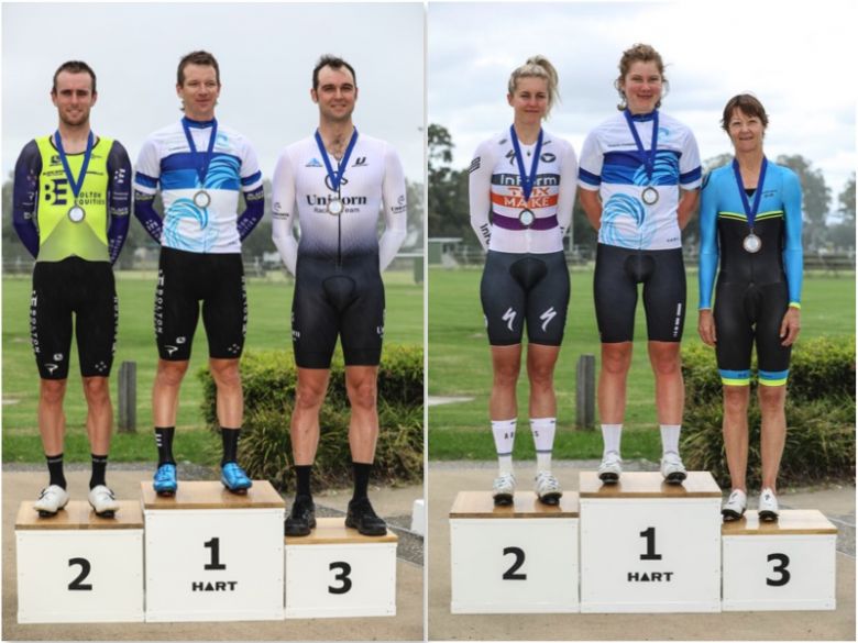 . Océanie - CLM - Aaron Gate et Georgie Howe gagnent les contre-la-montre