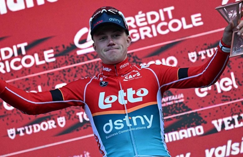 . Strade Bianche - Maxim Van Gils, 3e : «Génial de faire cette performance»