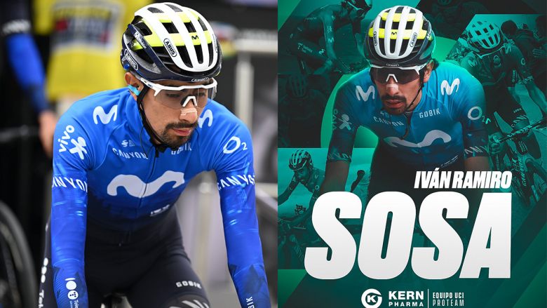 . Transfert - Ivan Sosa quitte la Movistar pour une ProTeam espagnole