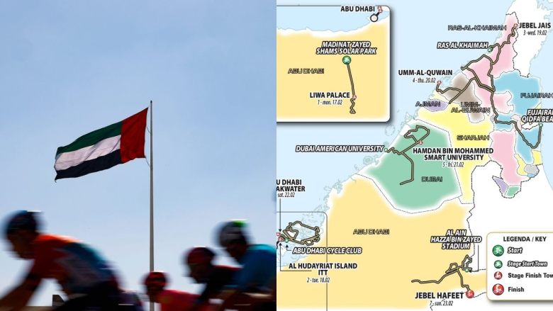 Cyclisme. UAE Tour - Les parcours et profils de l'UAE Tour et l'UAE ...